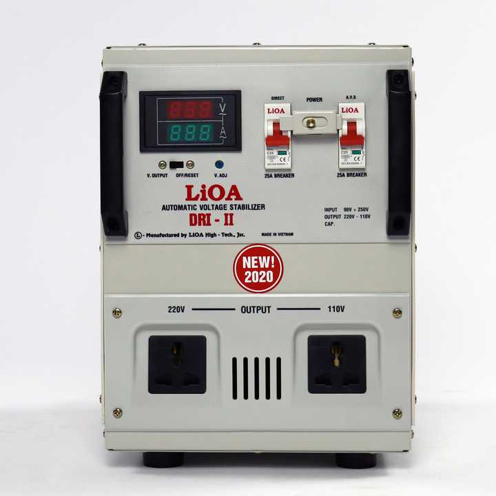 High Quality DRI-3000 II Automatic 1 Phase AC Voltage Stabilizer/Regulator Made in Vietnam-LiOA ...