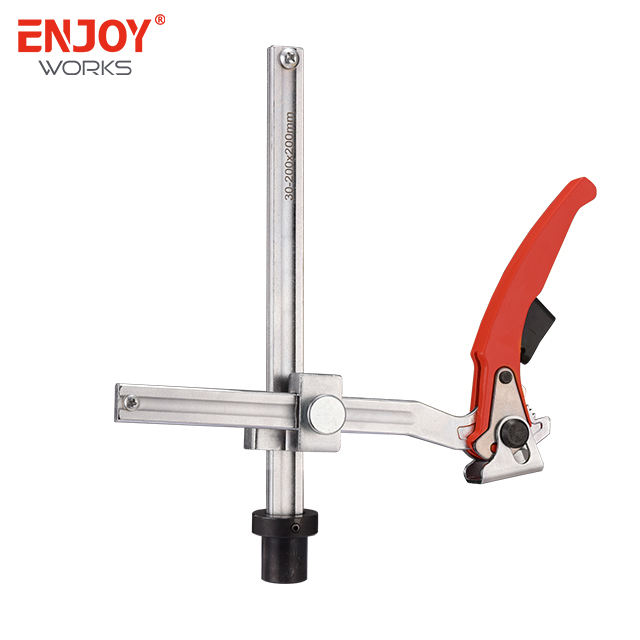 Customized Ratchet Handle Throat Adjustable Welding Table Clamps