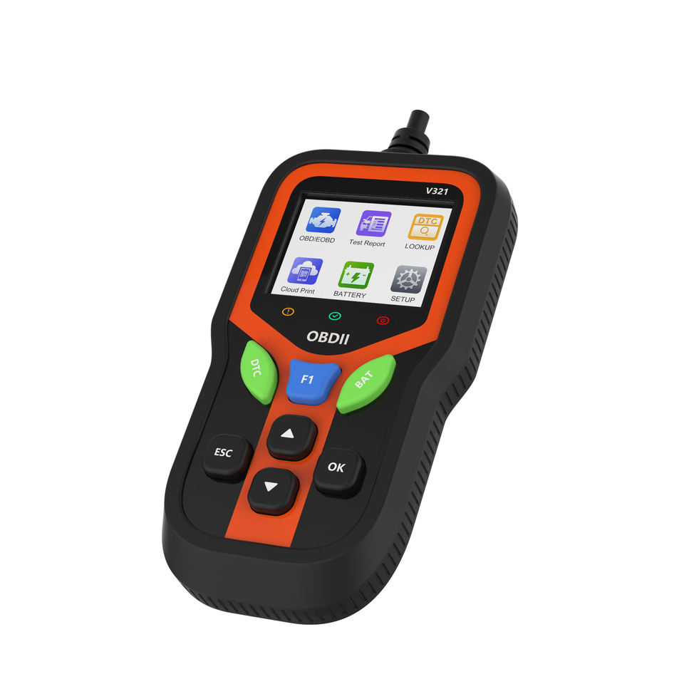 OBD2 Scanner Diagnostic Tool for All Cars with Live Data Graphs and ...