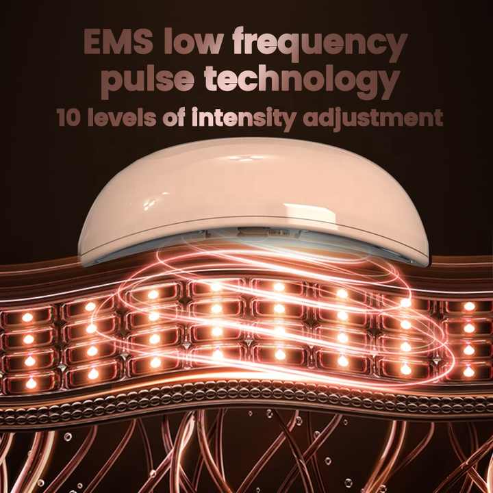 Electric Breast Massage Bra Wireless Heating Vibration Chest Breast ...