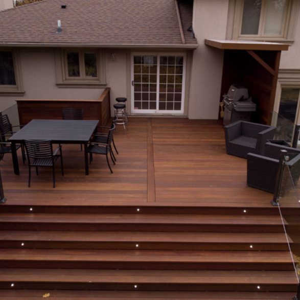 Brazil Ipe Natural Solid Wood Exotic Decking - Durable & Stylish