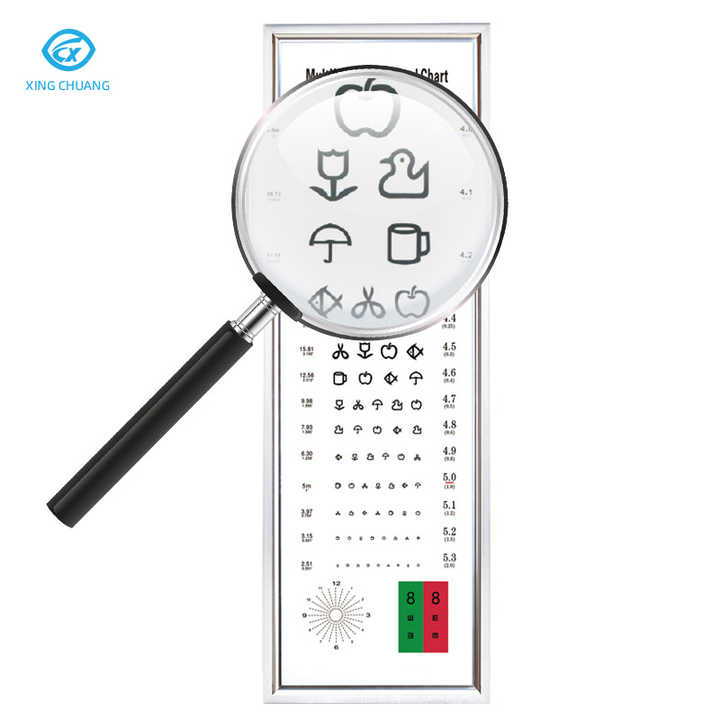 China Factory LED Vision Chart Optical Equipment Child Eye Testing ...