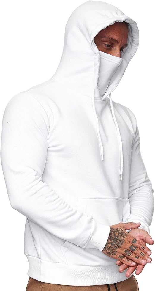 Stylish Comfort: Men's Collection with fleece hood snood for Every Occasion