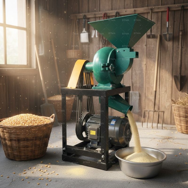 SP-300 Tooth Claw Grain Crusher - High Output for Feed Mill