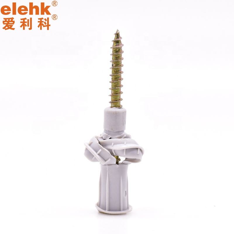 Elehk 10 x 60mm (100) Universal Nylon Plugs Universal plug with collar ...