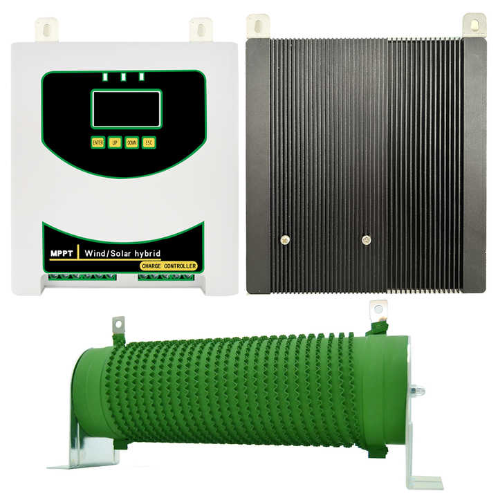 Hybrid MPPT Solar Wind Charge Controller 48V 3000W