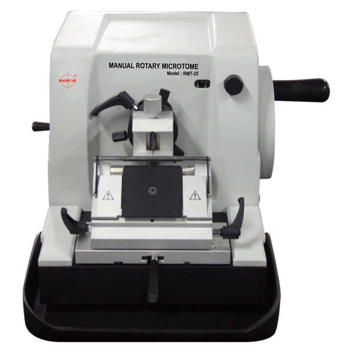 Manual Rotary Microtome RMT-25 - Precision Tissue Cutting