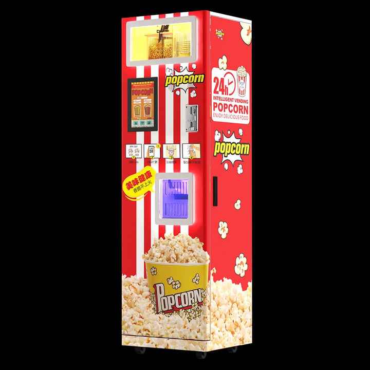 Coin Operated Self Service Popcorn Vending Machine| Alibaba.com