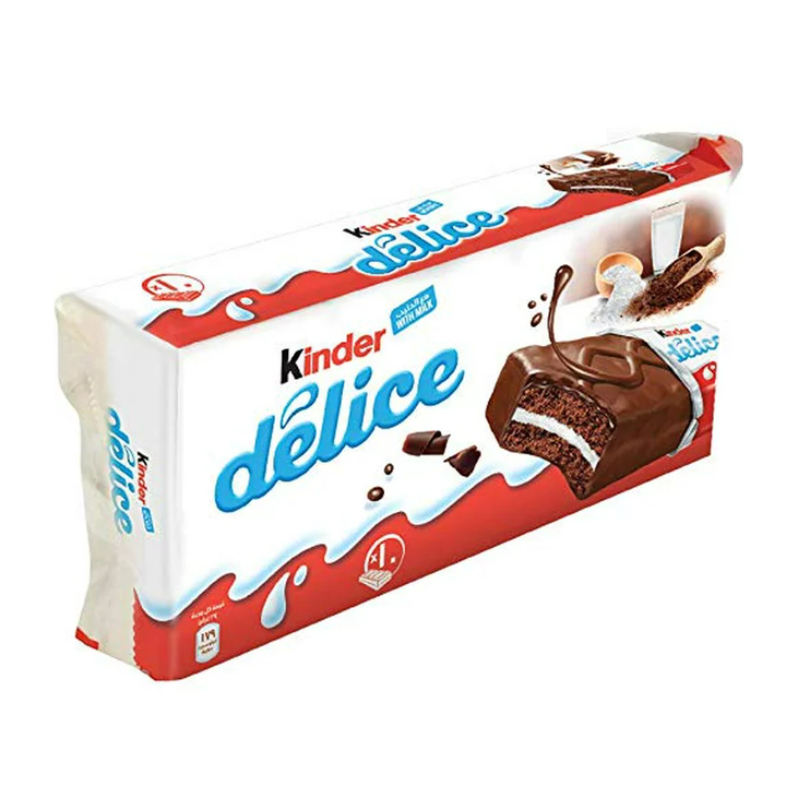 Wholesale Ferrero Kinders Delice Cacao Chocolate Cake with Milk Cream ...