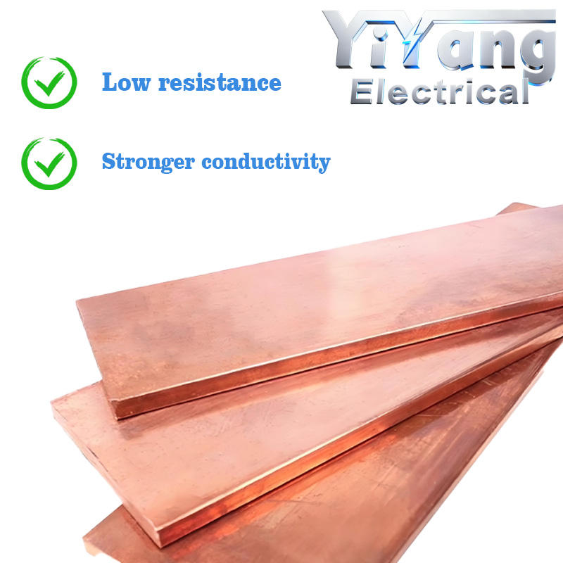 Wholesale Red Copper Strips Copper-plated Flat Steel for Lightning ...