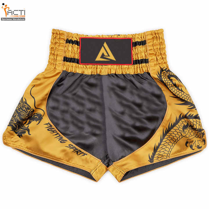 Low MOQ and Cheap Price High Quality Custom Logo Boxing Shorts for Men ...
