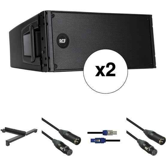 Rcf Hdl 20 A Dual 10 Active Two Way Line Array Speaker Hdl20a Hdl 20a Module In Stock