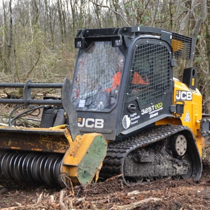 JCB 320T Skid Steer Mulcher Heavy Duty Forestry Attachment Best Quality ...