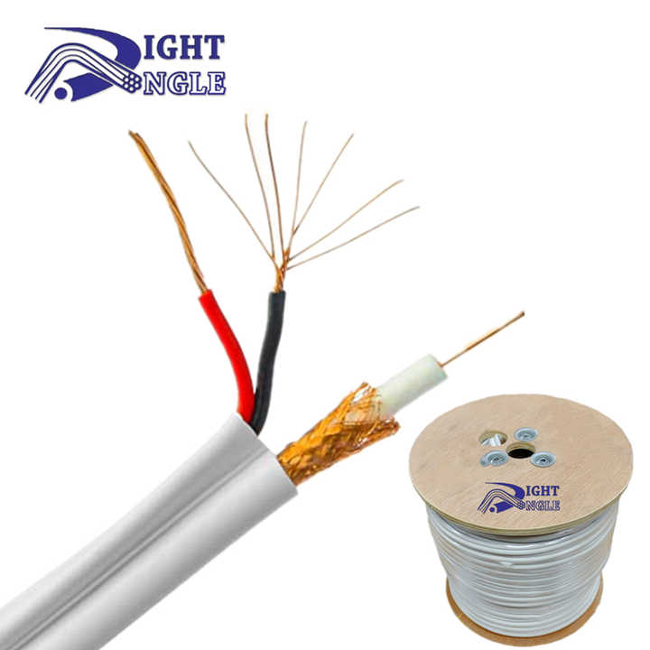300m box rg59 coax communication cable coaxial cable with power rg 59 ...