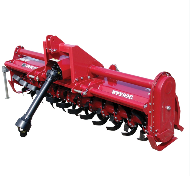 3 point rotary tiller cultivator tractor 4 ft tl125 side rototiller ...
