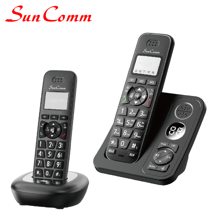 SC-2303TAM Duo Base Unit hotel TAM telephone Digital Cordless Phone ...