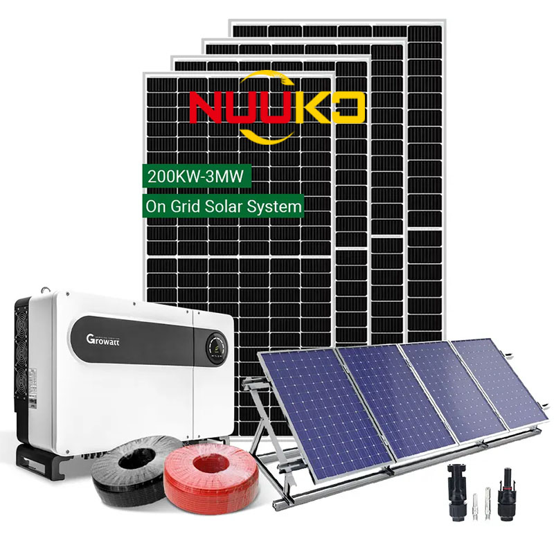 Nuuko Whole Set Hybrid Solar Power System 200KW 400KW 600KW 1MW 3MW On ...