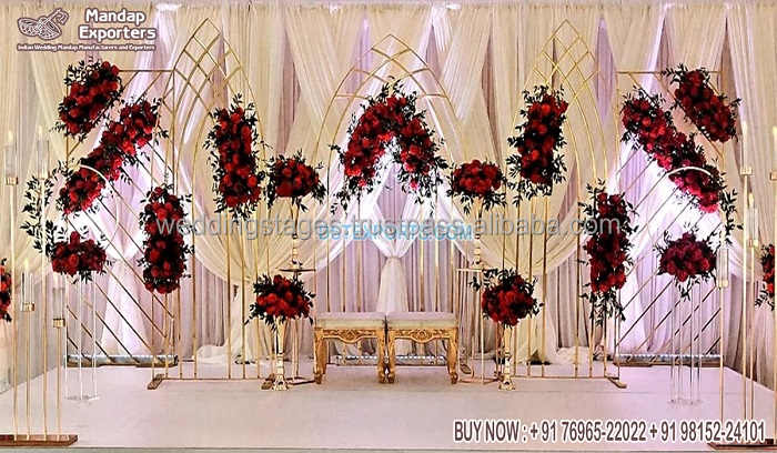 South Indian Baby Shower Stage Decoration Pakistani Wedding Stage Laser ...