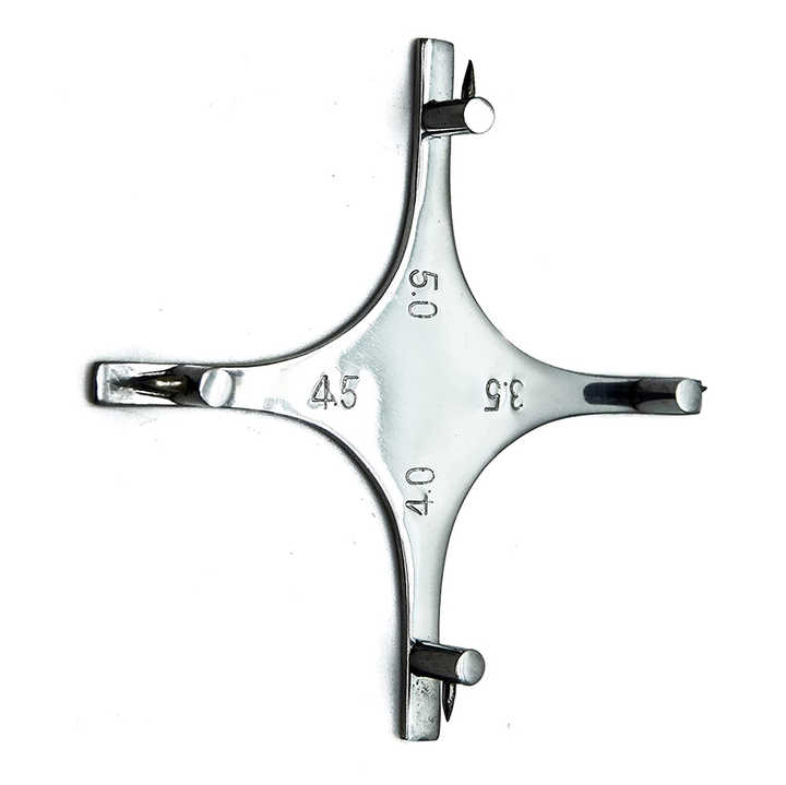 German Stainless Steel Dental Bracket Star Boone Gauge Orthodontic ...