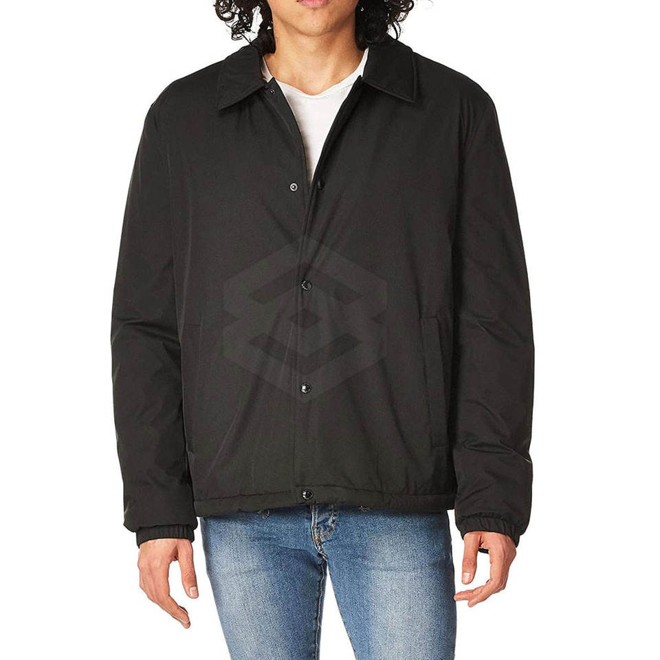 Top Selling Men's Hooded Winter Sports Jacket with Front Logo Custom ...