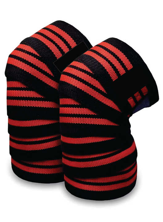 Knee Elastic Straps Brace Support Protector Weightlifting Workout ...