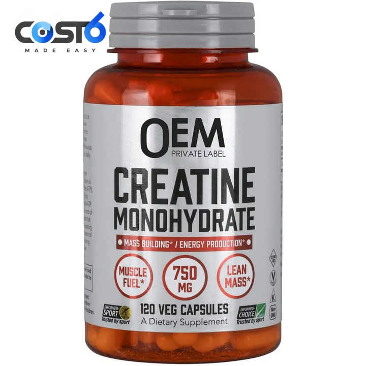 Creatine Powder Capsules - Enhance Energy & Performance