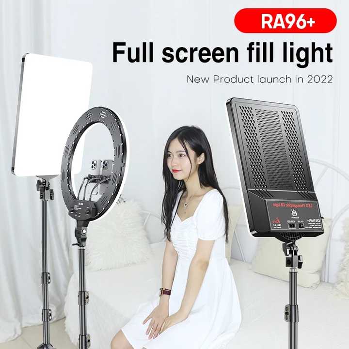 M777 85W Dimmable Photography LED Video Light Flat-panel Fill Lamp ...