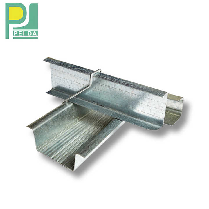 Ceiling Gypsum Board with Galvanized Suspended Metal Structure