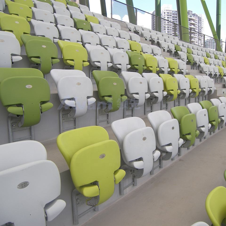 Avant Sports Fixed Tip-Up Stadium Seating for Football Arena Seating ...