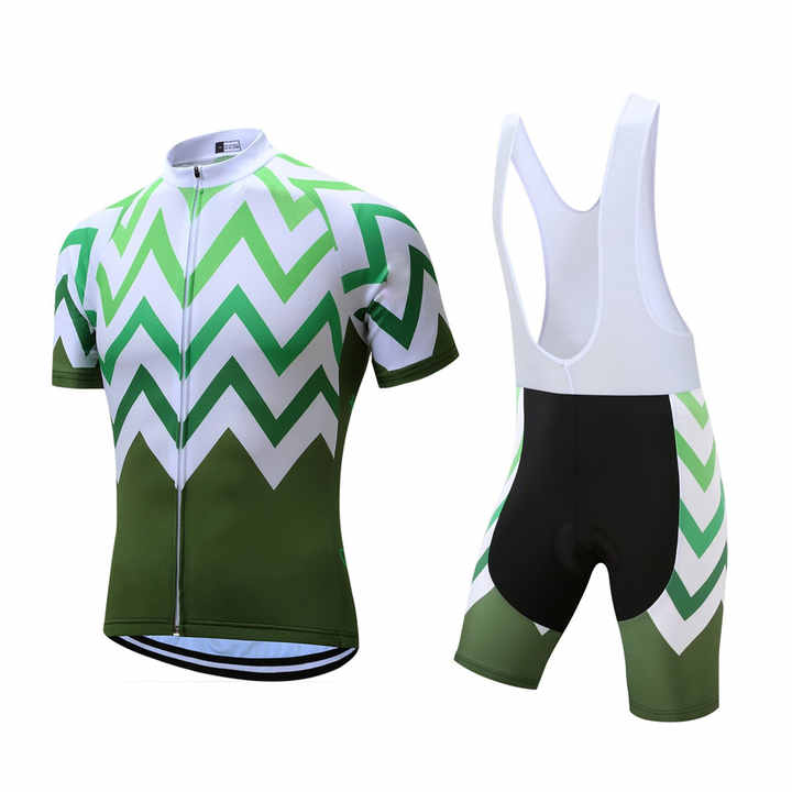 Custom Team Cycling Uniform Set Printed Design for Racing and Training ...
