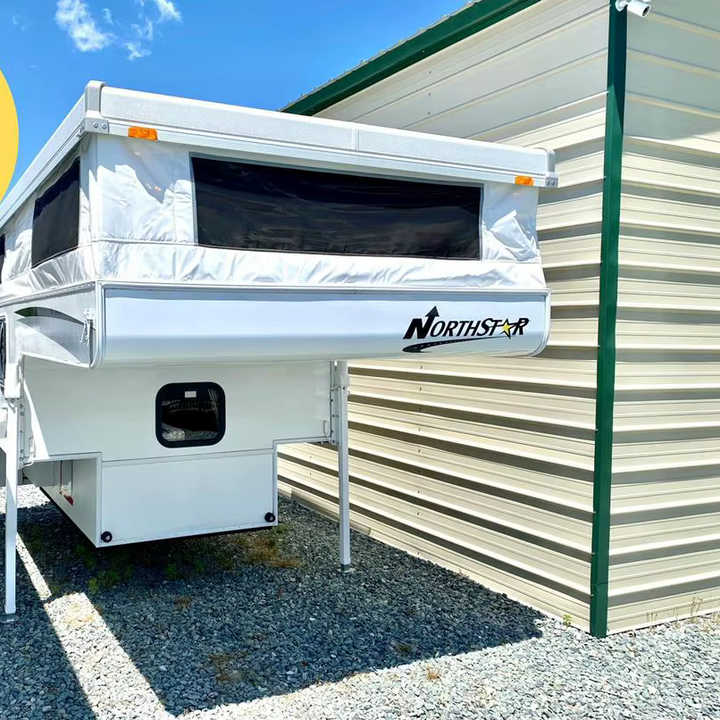 Factory Direct Sale Slide in Camper Truck Motorhome for Pickup Truck ...