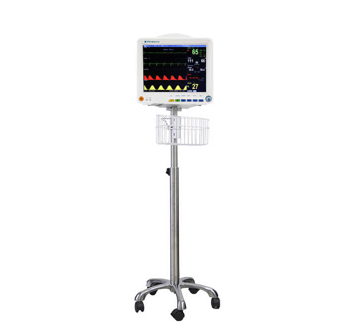 Adjustable Height Medical Accessories – Vital Signs Monitor Stand ...