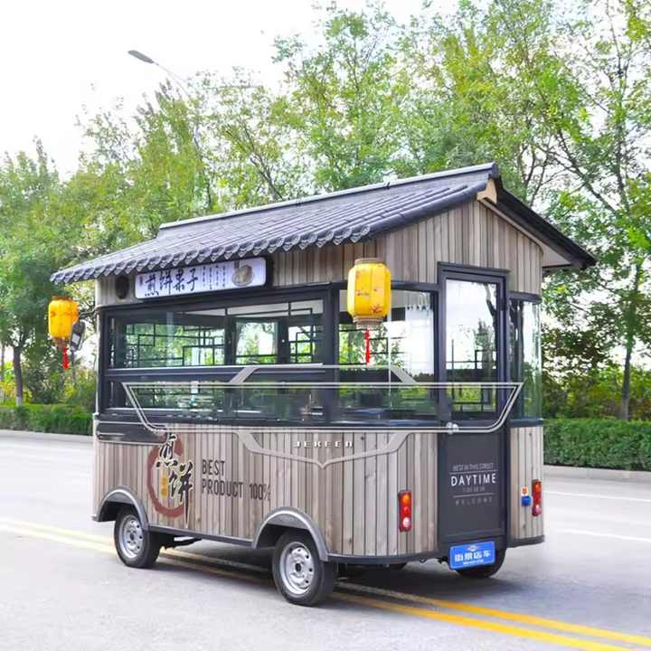 Fast Food Trailer Mobile Tacos Truck Coffee Carts Restaurant Food Truck ...