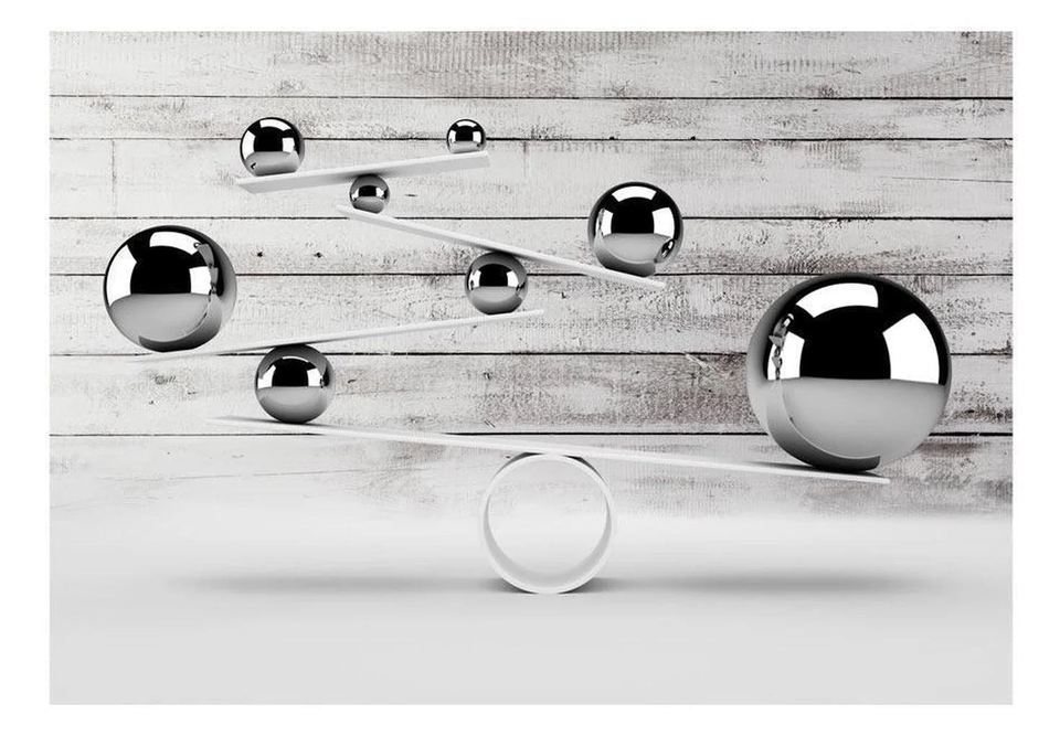 The Modern Balance Ball Wallpaper Is Suitable for Sofas, Living Rooms ...