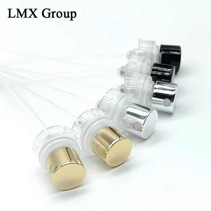 China Direct Factory Black Gold Silver Plastic 15mm Bayonet Nozzle Perfume Pump Sprayer Crimp ...