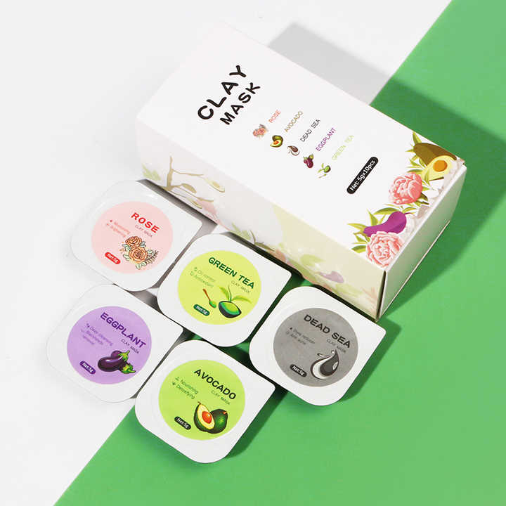 Organic Whitening Korean Facial Clay Mask - Moisturizing & Oem