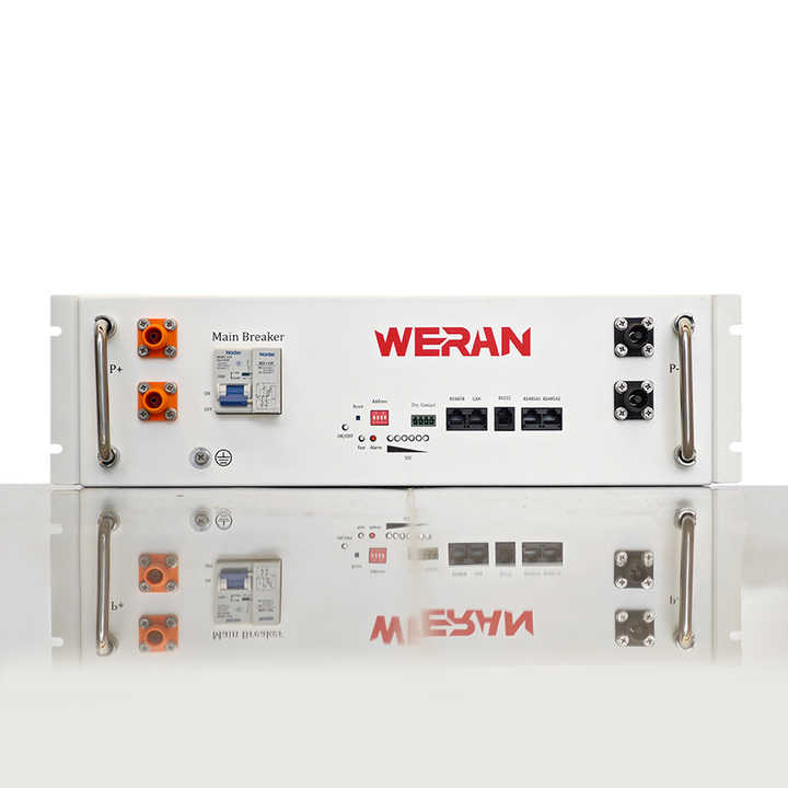 Weran 5kWh Stackable LiFePO4 Lithium Ion Battery 51.2V 100Ah Energy ...