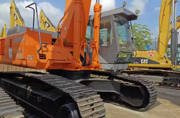 Original Japanese Hitachi ZX450 45 Ton Zaxis 450 Heavy Crawler ...