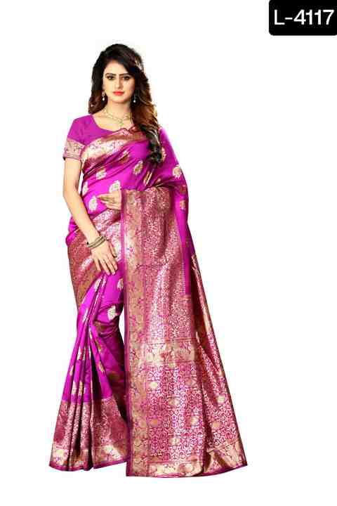 Georgette Banarasi Silk Handloom Saree Indian Designer Georgette Saree ...