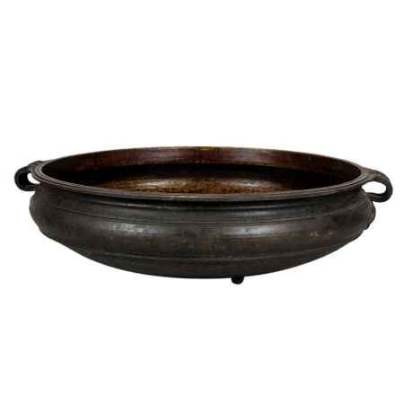 Handmade Golden Brass Traditional South Indian Bowl Urli Flower Pots ...