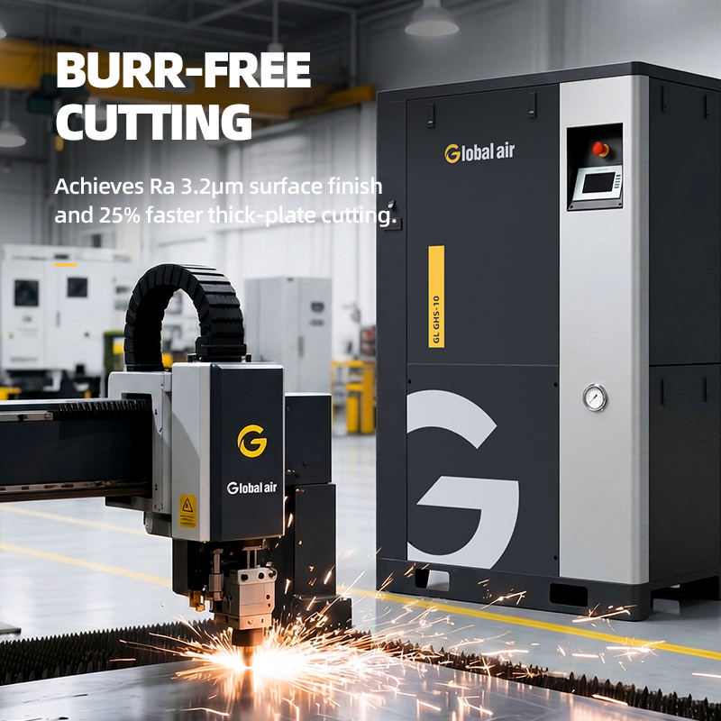 Industrial Electric Screw Air Compressor for Spray Booth Powder Coating ...