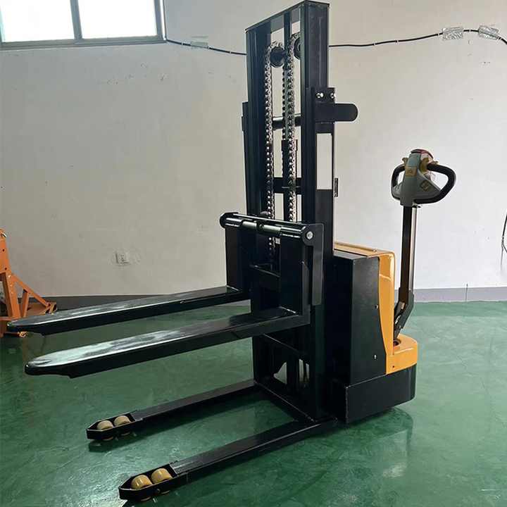 Semi Electric Pallet Stacker Automatic 2ton 2.5m Electric Stacker ...