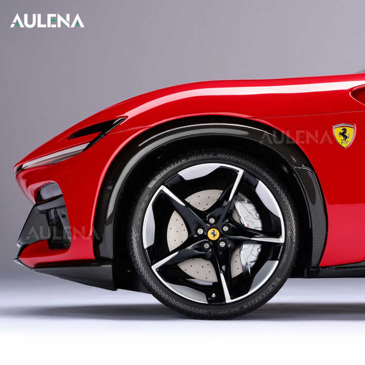 Aulena OEM Dry Carbon Fiber Wheel Arches For Ferrari Purosangue Front ...