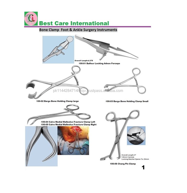 Secure Stability and Comfort with Premium foot ankle instruments Solutions