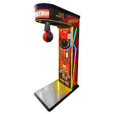 Boxing Power Test Machine Coin Operated Arcade Punching Machine ...
