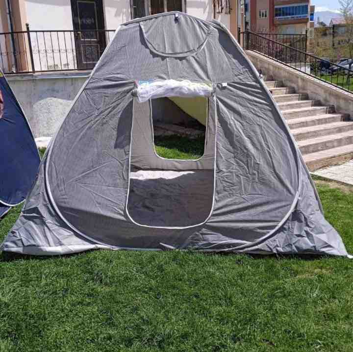 Modern 8-Person Rectangular Camping Tent Waterproof and Windproof ...