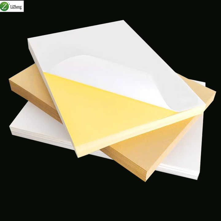 Lizheng White Printable Waterproof Self-Adhesive Decal Paper for Gift ...