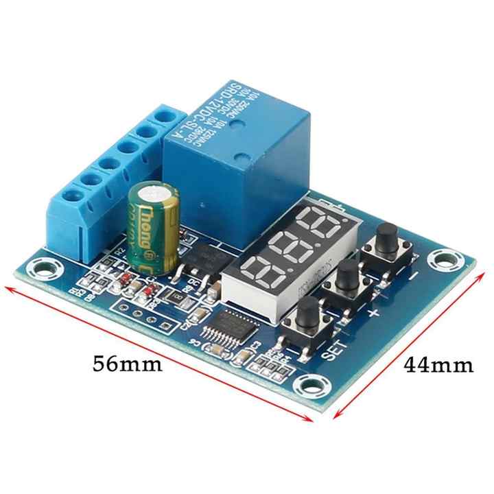 DC5V12V 24V voltage detection module relay switch circuit measurement charge discharge ...