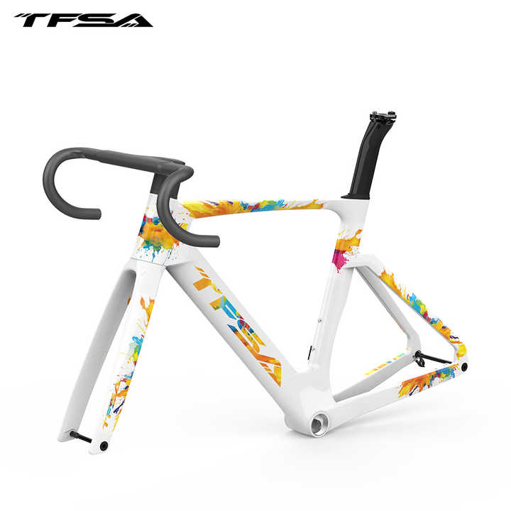 TFSA Carbon Fiber Road Bike Frame - Lightweight & Aerodynamic
