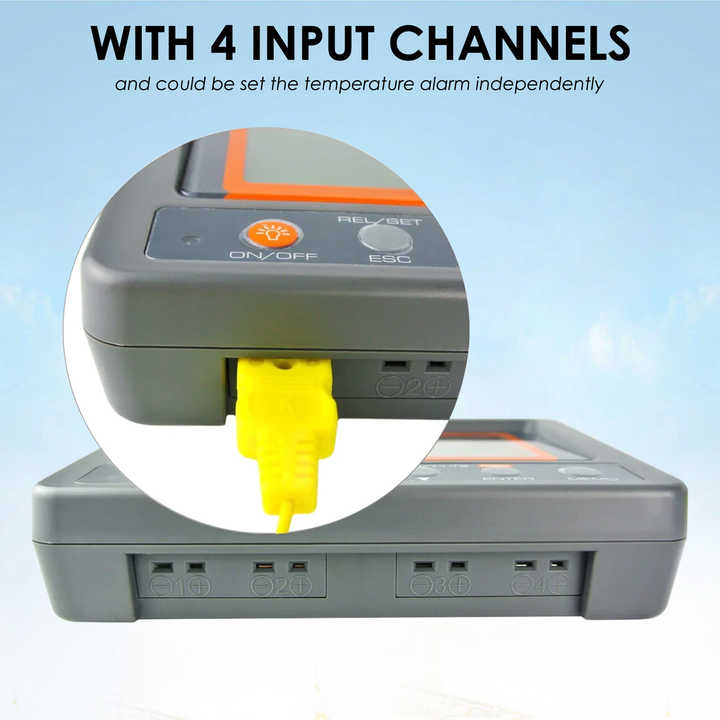 OEM Wholesale SD Card Included Logger Digital Wallmount -200 - 1370°C 4 ...